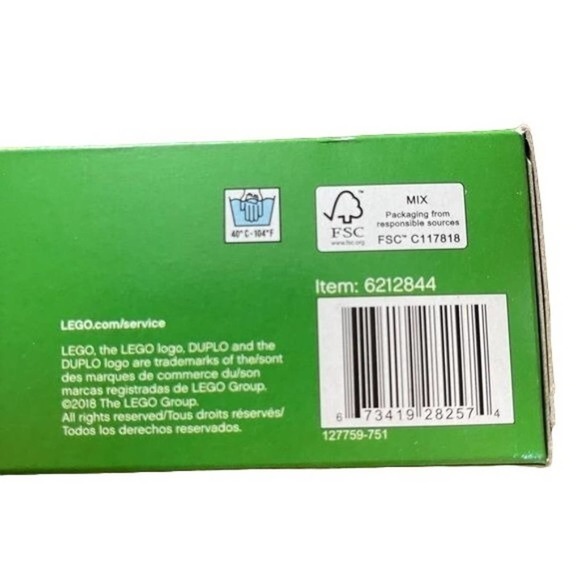 Lego | Toys | Lego Duplo 859 My First Ladybug 6 Piece Preschool Toddler ...